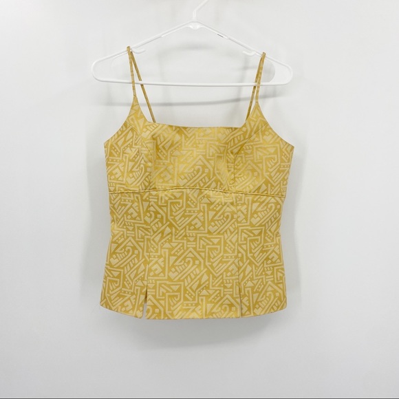 Vintage | Tops | Vintage Linda Segal Yellow Tank 6 | Poshmark